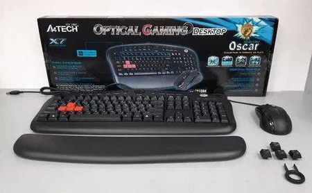 Игровая клавиатура + мышь A4-Tech KX-2810BK 
