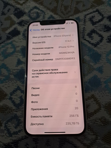 Iphone 12 Pro 256GB
