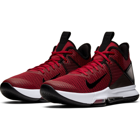 Nike Lebron Witness 4 Basketball Boot/Shoe - Black/Gym Red/White