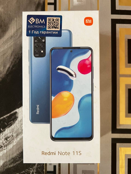 Redmi note 11s голубой в отличном состоянии