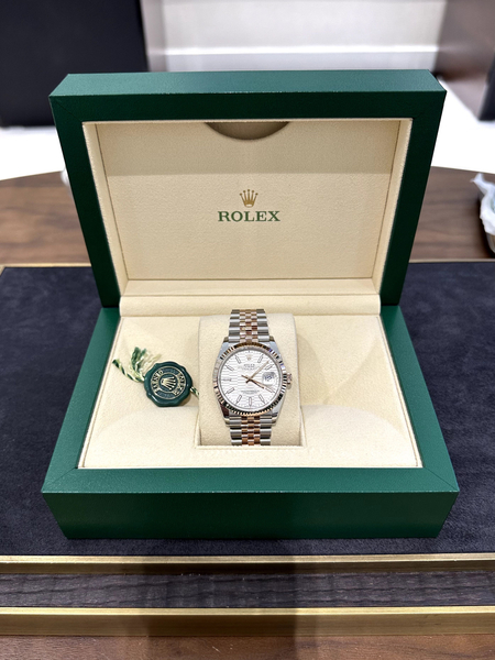 NEW Datejust 36mm Steel and Everose Gold 126231
