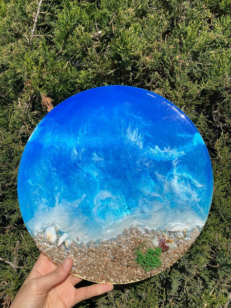 Epoksidniy smola Kartina Resin art ocean