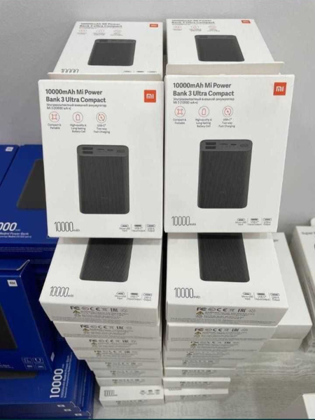 Mi компактный powerbank 10 000mah [100% original] Dastavka besplatno