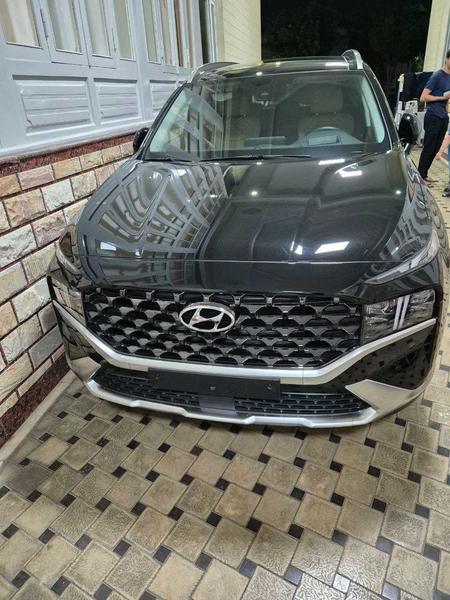 Hyundai santa fe 3.5 пробег 9 500 уе гв 2021