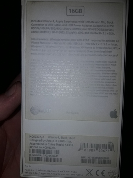 Iphone 4 16gb Рабочи