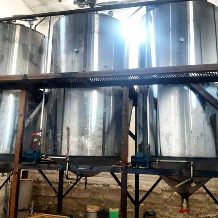 Рафинация сушка дезодорация нержавеющей изделия.