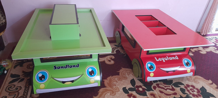 Qum va lego uyinlar toplami
