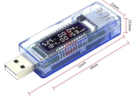 НОВЫЙ USB tester Измерители напряжения Тестер ёмкости Doctor повербанк