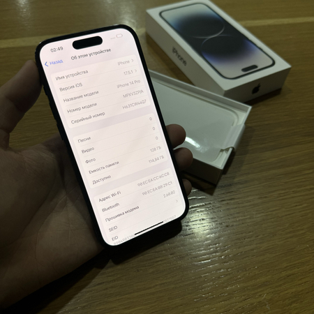 iphone 14pro Black 128gb 90% Radnoy Sotilad