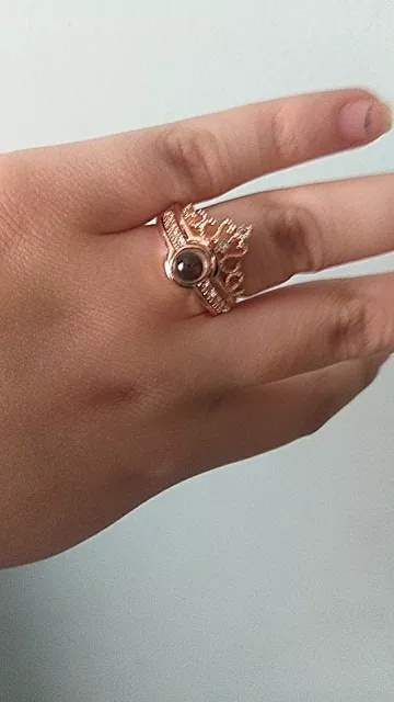 Колечко Позолоченное Я ЛЮБЛЮ ТЕБЯ на 100 языках мира