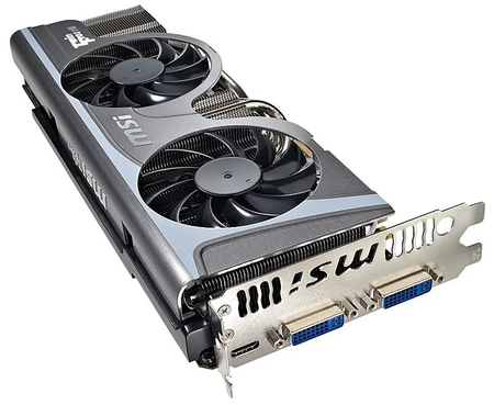видекарта gtx 580