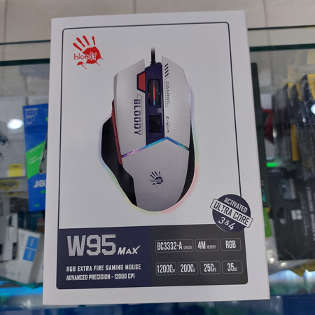 СКИДКА! Bloody W95 RGB NAVY Blue Проводная мышка/мышь/mishka