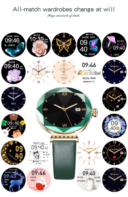 Green Lion Swarovski aqlli soati 1,09 dyum / Умные часы Green Lion