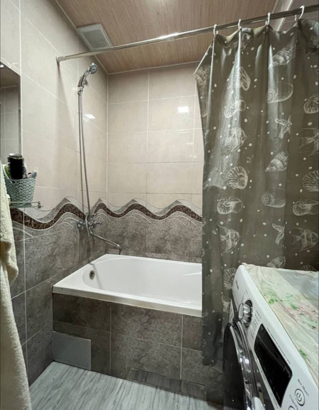 \Сергли.5А.Евроремонт.3 Хона.56м².6 етаж.Ар-Метро-3 бек.