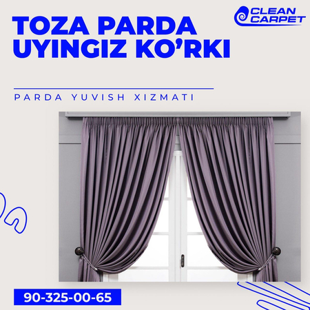 Parda yuvish/стирка штор/парда ювиш