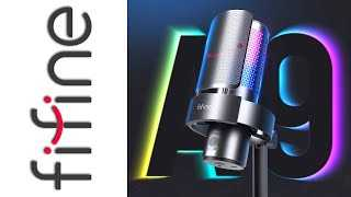 Микрофон для стримов, микрофон для компьютера, подкастов Fifine A9