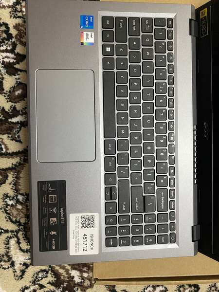 Noutbuk acer aspire 5 15