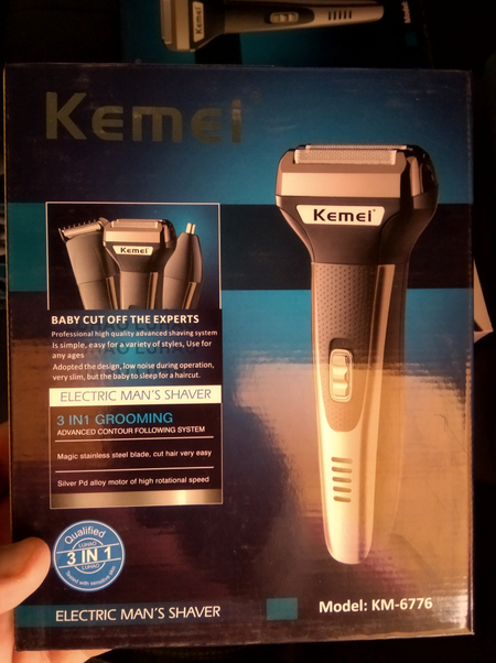 БЕПУЛ Доставка, Новые KEMEI 6776
Аккумуляторная машинка  3 В 1