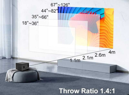 Проектор TouYinger T10A new Mirroring