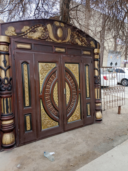 Temir dorvoza 1,9 sitenali pirofildan yasalgan shitamp lisi 1 m