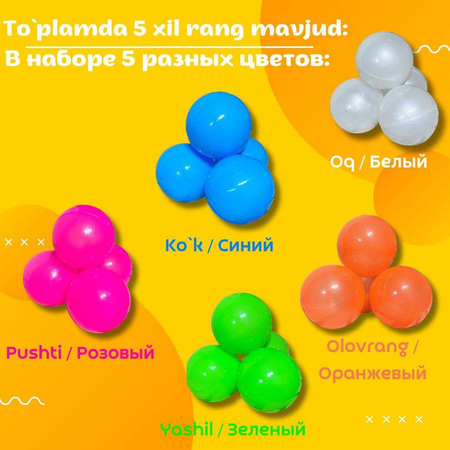 Bolalar o'yinchoqlari va bolalar maydonchasi kabi mahsulotlar