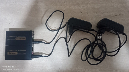VGA/audio  extender. Sender/Reseiver