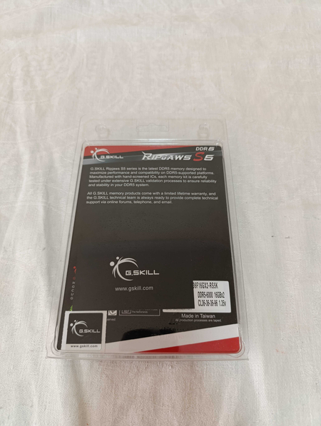 Продам G.skill Ripjaws S5 32gb (2x16gb) DDR5 6000 Mhz