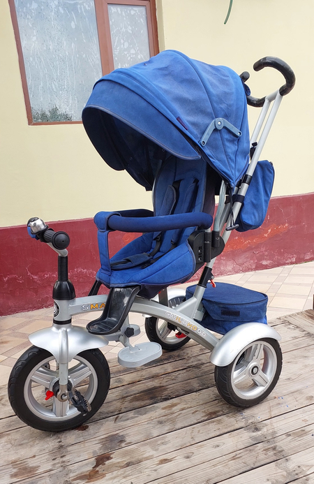 Kolyaska +Velosiped ikkitasi birda