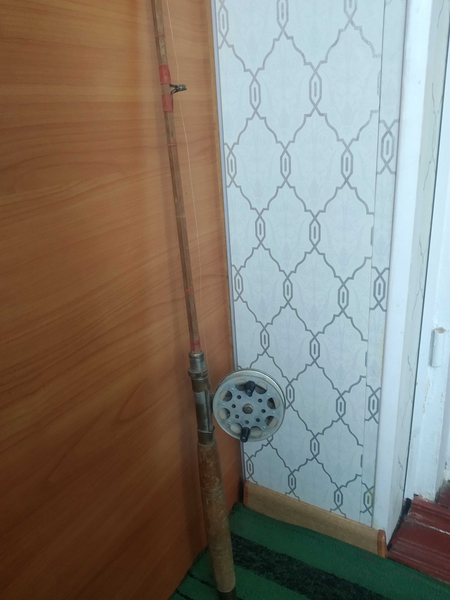 удочка с катушкой советская