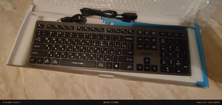 Беспроводная клавиатура A4Tech FBX50C блютуз клавиатура рус