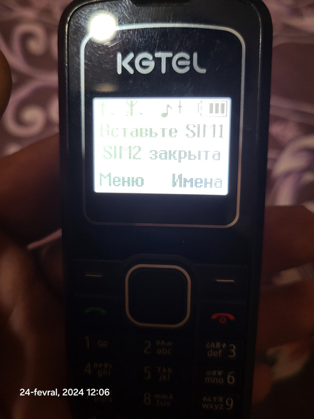KOTEL 2ta simkarta flechka oqidi Bluetooth bor