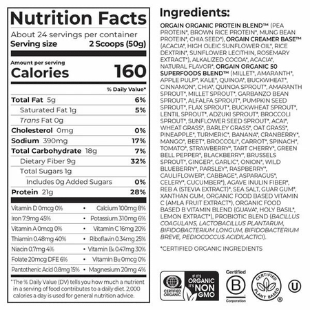 Protein Organic