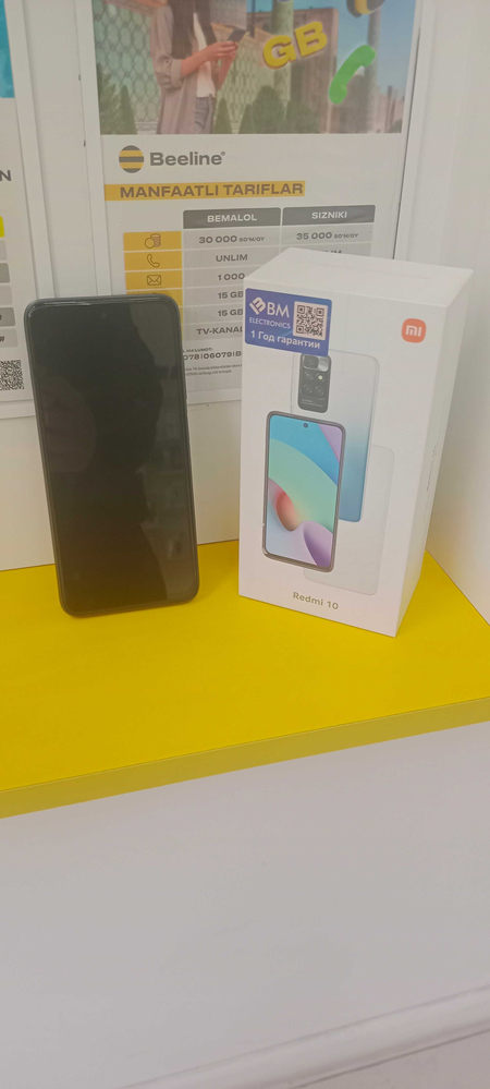 Redmi 10 | 128гб/16 оперативки