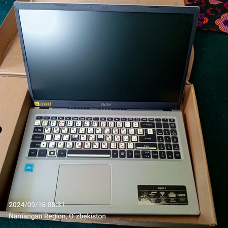 Acer Aspiri3 notebook