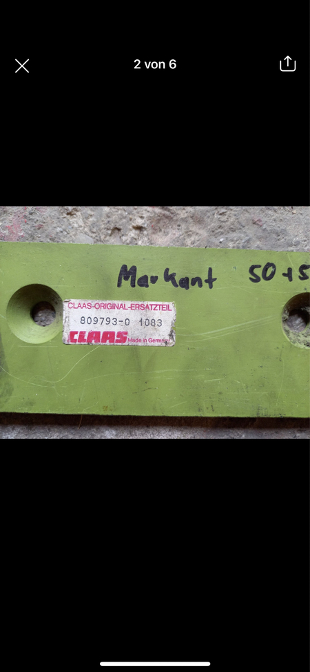 Claas markant 55 65 50 zapchastlar bor