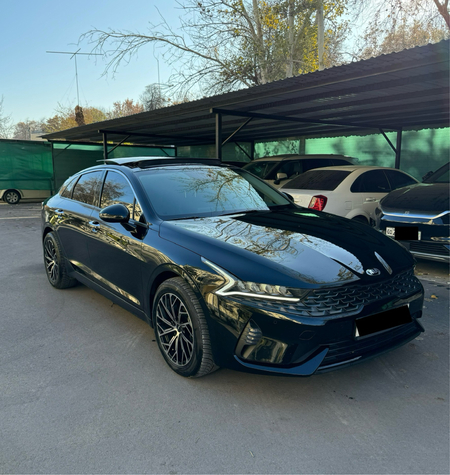 Kia K5 Luxe+ 2021 Черная с панорамой