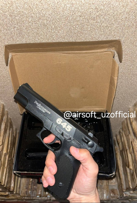 Аир софт гун airsoft gun temir pistolet железный Писталет