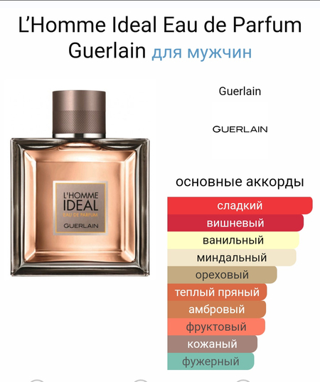 Guerlain L'Homme Ideal Eau De Parfume 100ml  Made in France