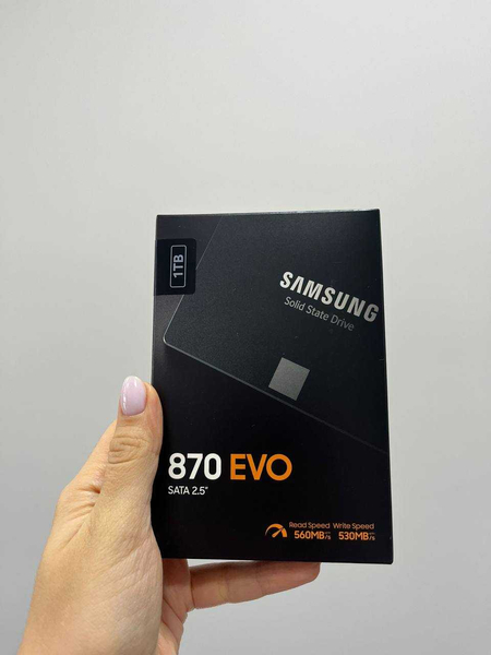 Новые диски Samsung SSD 870 EVO 1TB