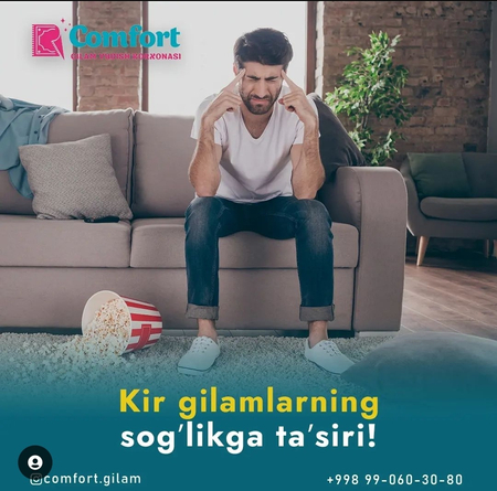 Comfort gilam yuvish