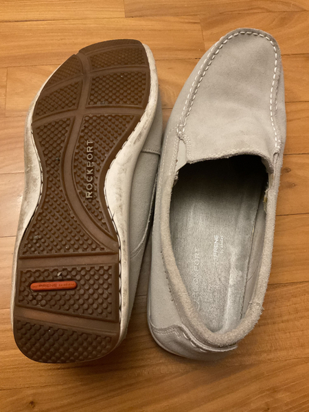 Туфли макасины замшевые Rockport