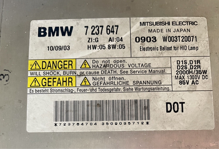 Фары передние BMW 740Li Original Dynamic Xenon Состояние идеал