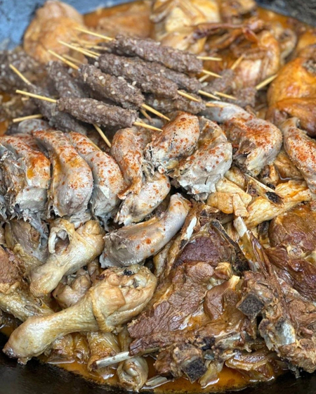 Qovurdoq qozon kabob togora taxta zakaz