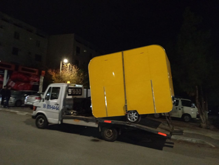 mersadez benz 308D evakuvator