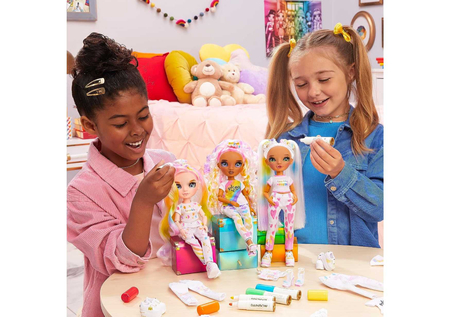 [из США] Rainbow High Fashion Doll: с моющимися радужными маркерами!