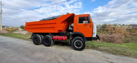 Kamaz Samosval metan gaz tayyor