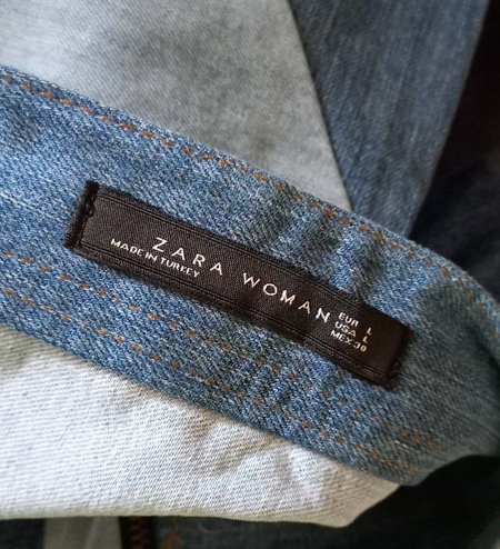 Продам новую джинсовую юбку ZARA