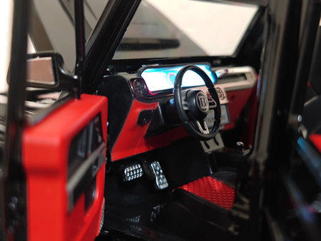 Железная машинка Гелик Ваген Brabus AMG модель 1:18 - Доставка