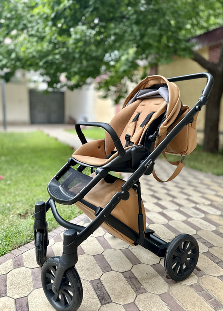 Коляска Anex e-tipe 3в1, цвет карамель.