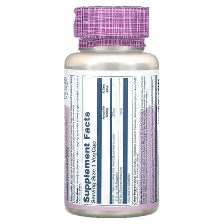 Solaray, Vital Extracts, дикий ямс, 275 мг, 60 капсул в растительной о